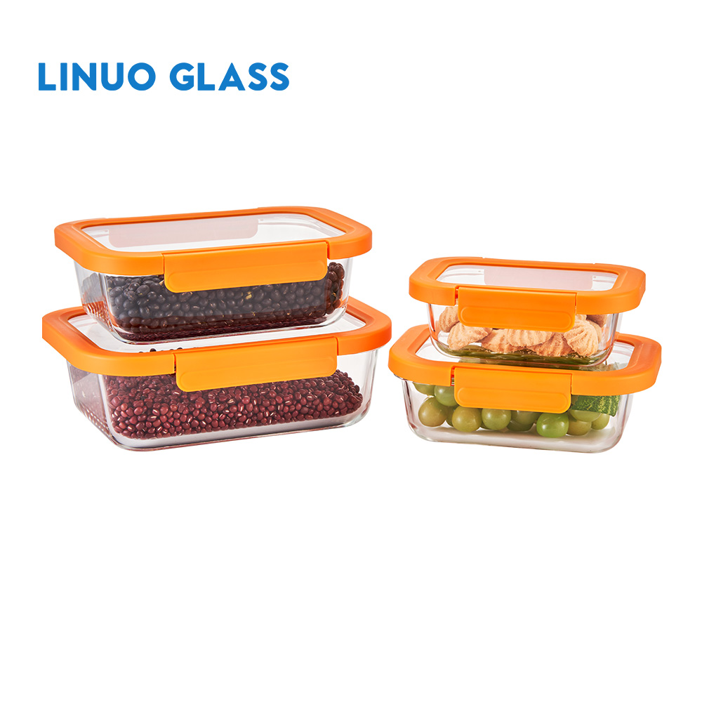 Glass Food Storage Containers With Locking Lids Manufacturer_Wholesaler ...