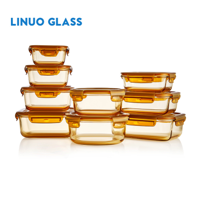 Explore the Elegant Linuo Amber Glassware Collection - Elevate Your ...