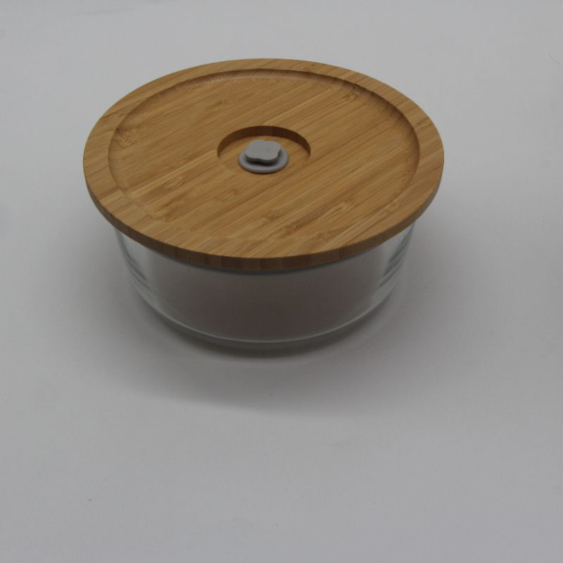 Bamboo Lid Vacuum Glass Containers Manufacturer_Wholesaler_Supplier ...
