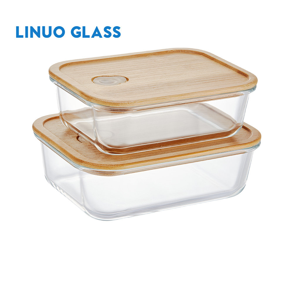 Bamboo Lid Glass Lunch Box Manufacturer_Wholesaler_Supplier - Shandong ...