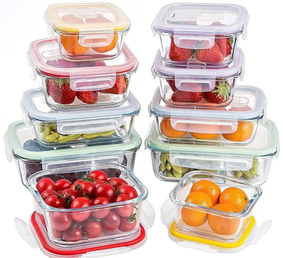 Airtight Glass Food Container With Vent Lid Manufacturer_Wholesaler ...