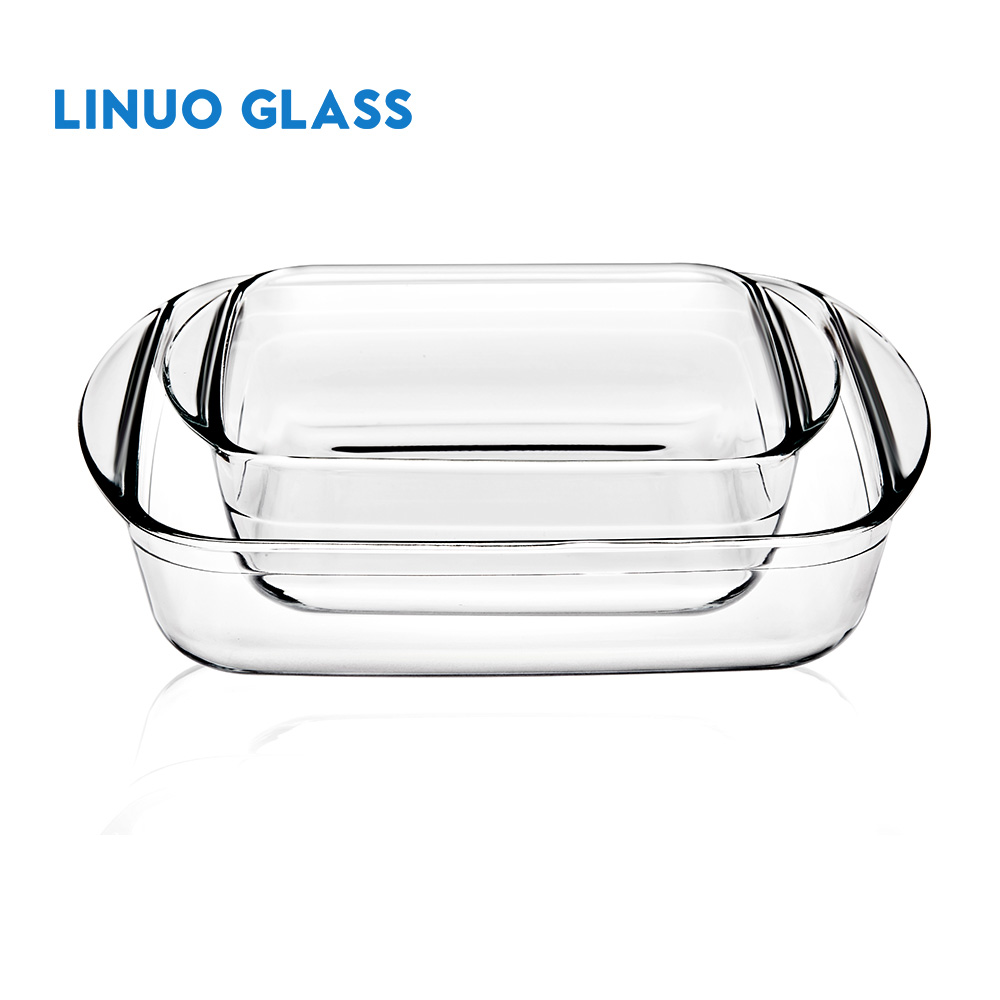 Square Glass Baking Pans Dishes Trays Manufacturer_Wholesaler_Supplier ...