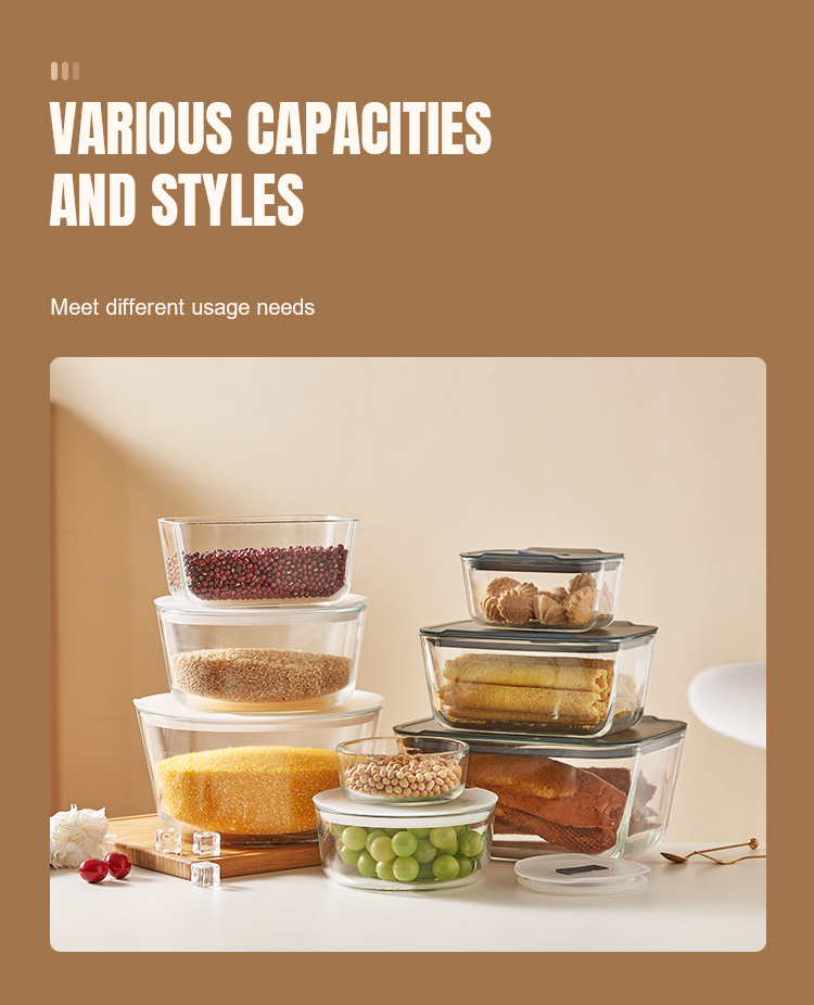 Meal Prep Glass Food Containers Manufacturer_Wholesaler_Supplier ...