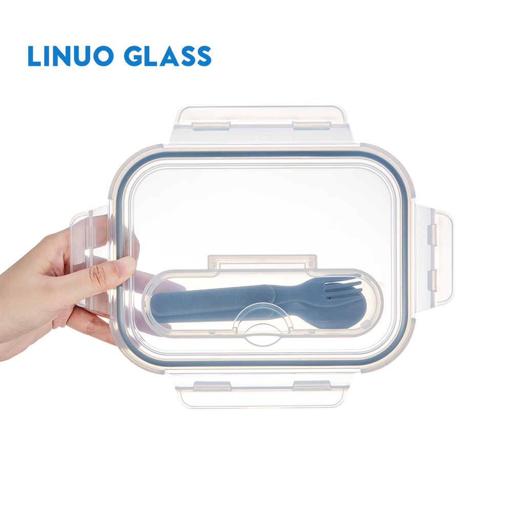 Compartment Lunch Glass Container Manufacturer_Wholesaler_Supplier ...