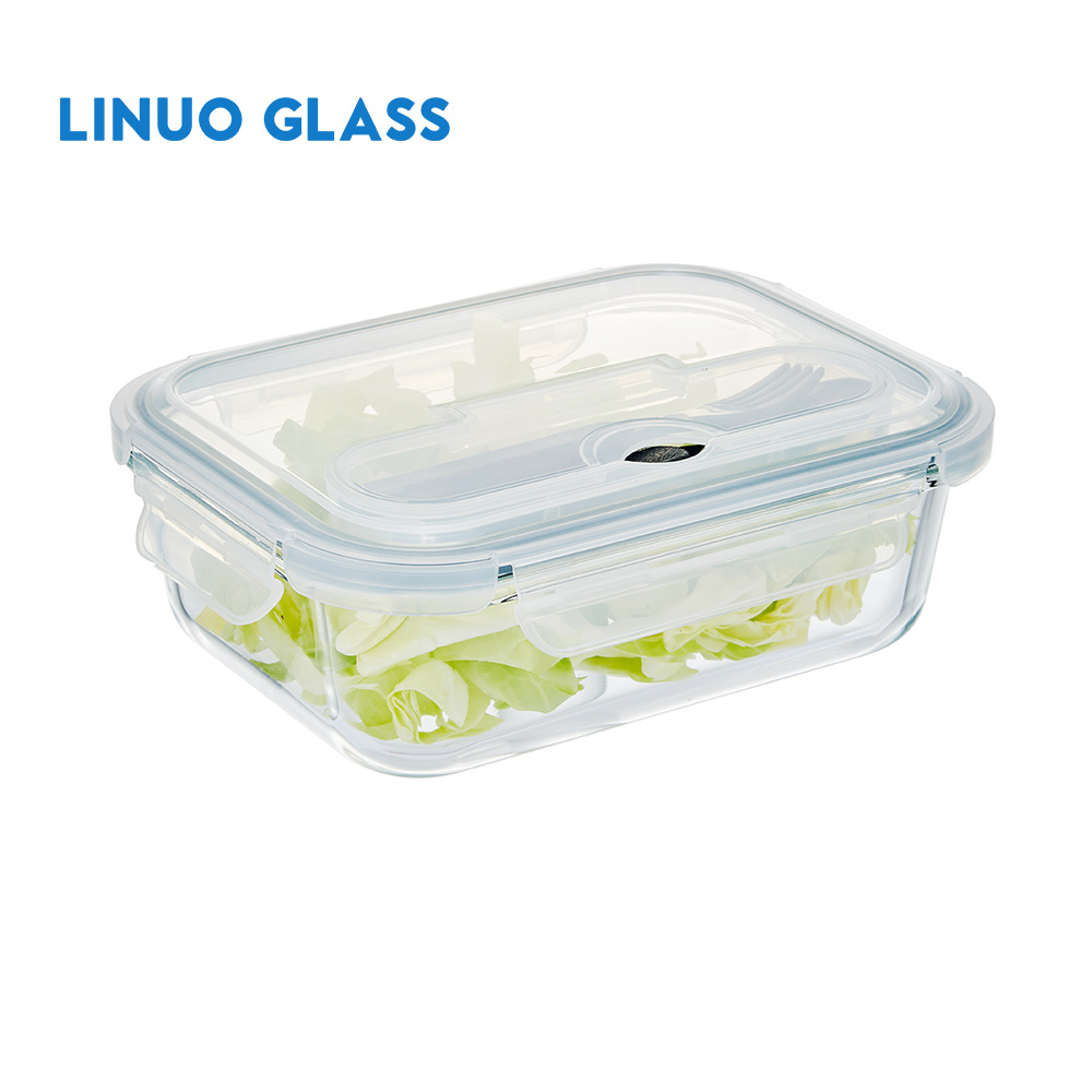Compartment Lunch Glass Container Manufacturer_Wholesaler_Supplier ...