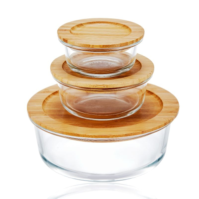 Explore Linuo Glass Containers With Bamboo Lids - Upgrade Your Storage ...